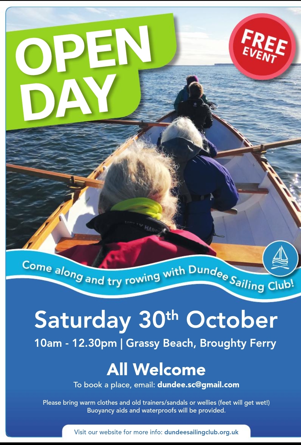 Fantastic Rowing Open Day - All were welcome