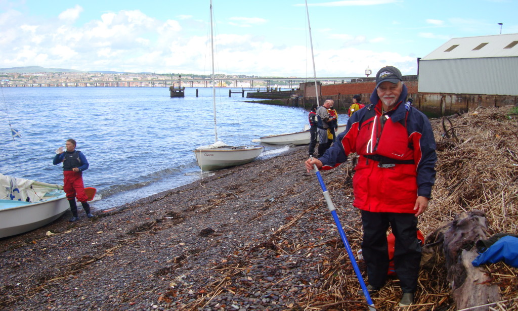 Through the bridges, with some interesting weather - Dundee Sailing and ...